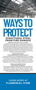 4 Ways To Protect Structural Steel From Fire Damage