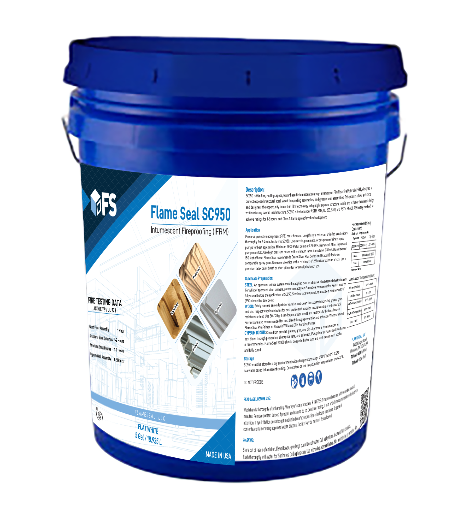 Flame Seal FX950 Fire-Resistant Paint | Flame Seal LLC.